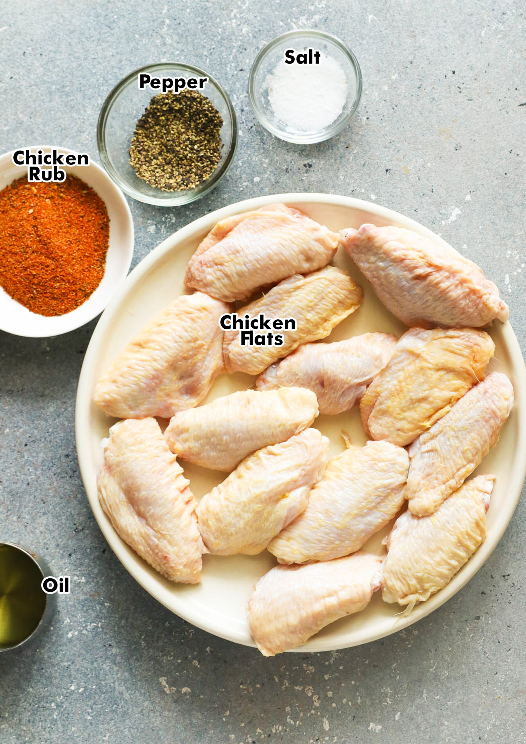 Chicken Wing Flats - feedthegrill.com