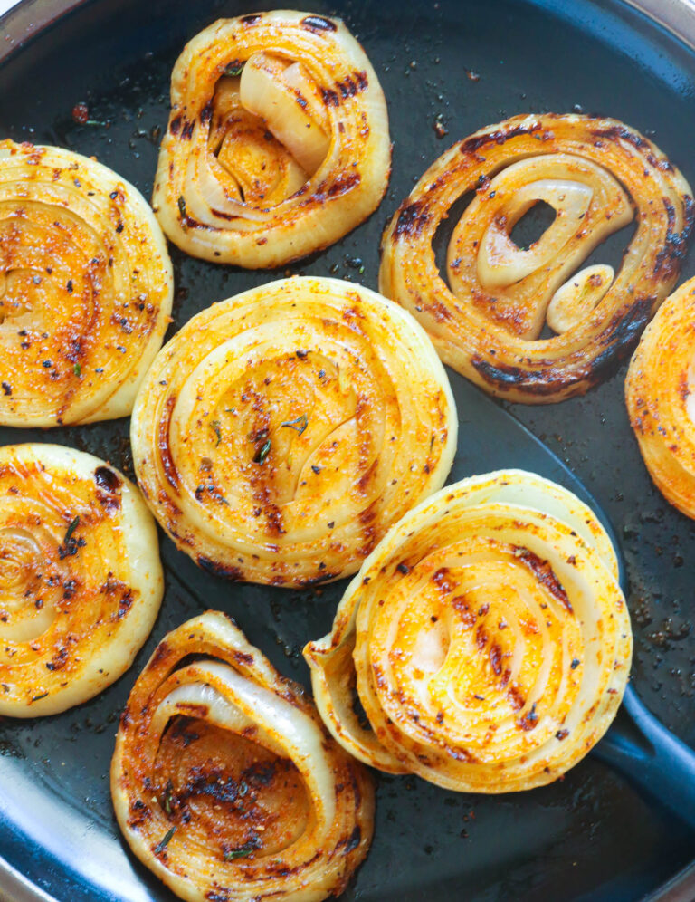 Grilled Onions - feedthegrill.com