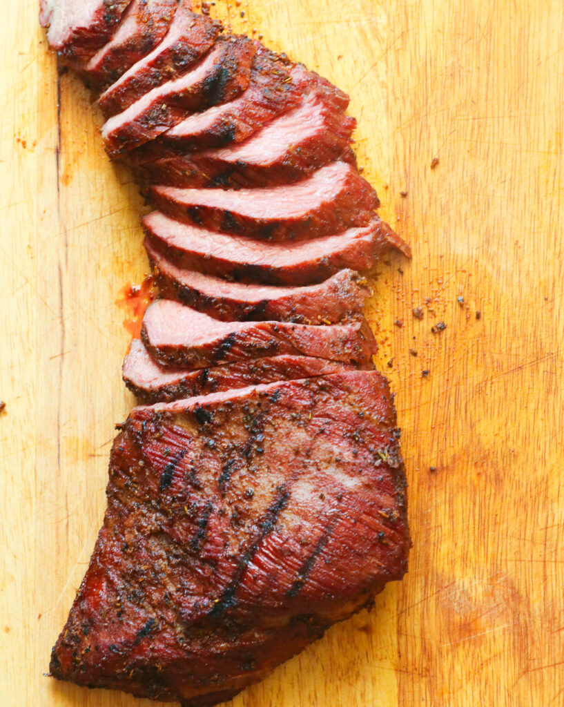 Pellet Grill Tri Tip - feedthegrill.com