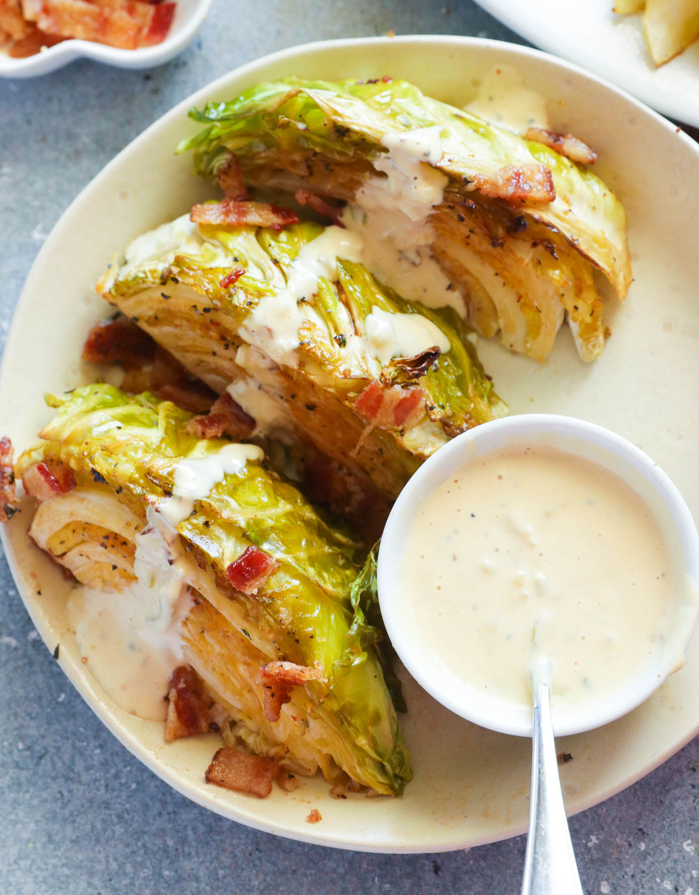 Smoked Cabbage - feedthegrill.com