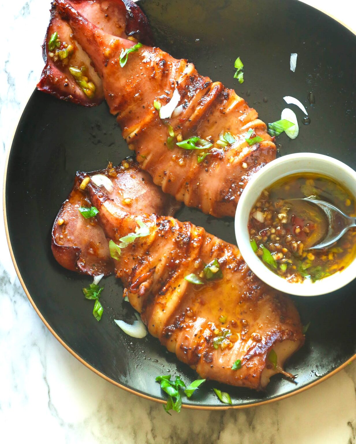 Grilled Squid Recipe - feedthegrill.com